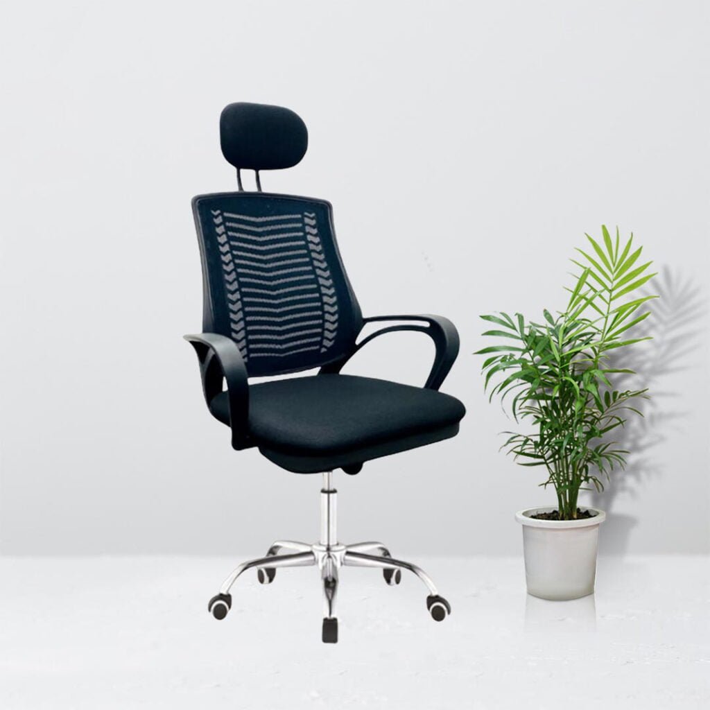 Executive Office Swivel Chair With White Body Blue Mesh ROD-401 - Rede ...